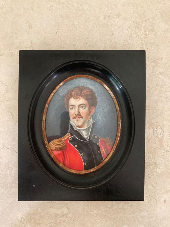 Miniatur, gemalt, Portrait des Franz von Lerber, geb. 1782 (Gebraucht) in Winterthur für CHF 194 ...
