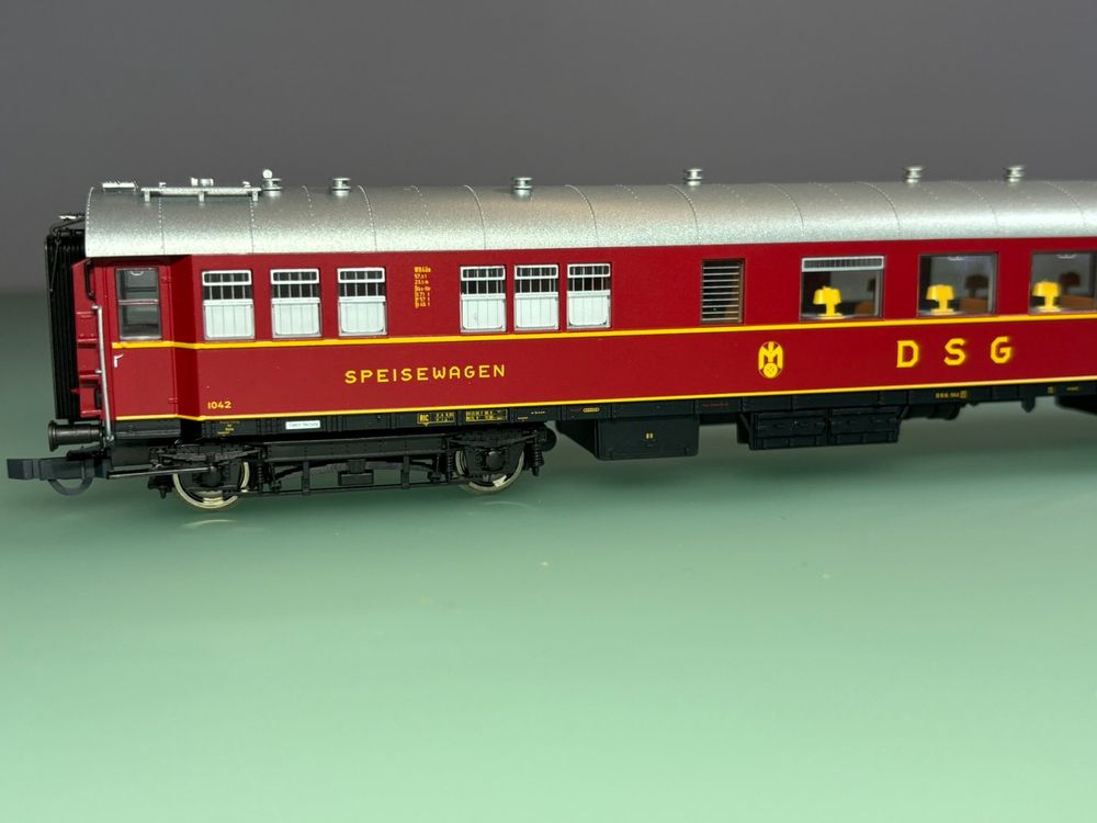 Speisewagen Bauart WR4ü28 der DSG eingestellt bei der DB | Kaufen auf Ricardo