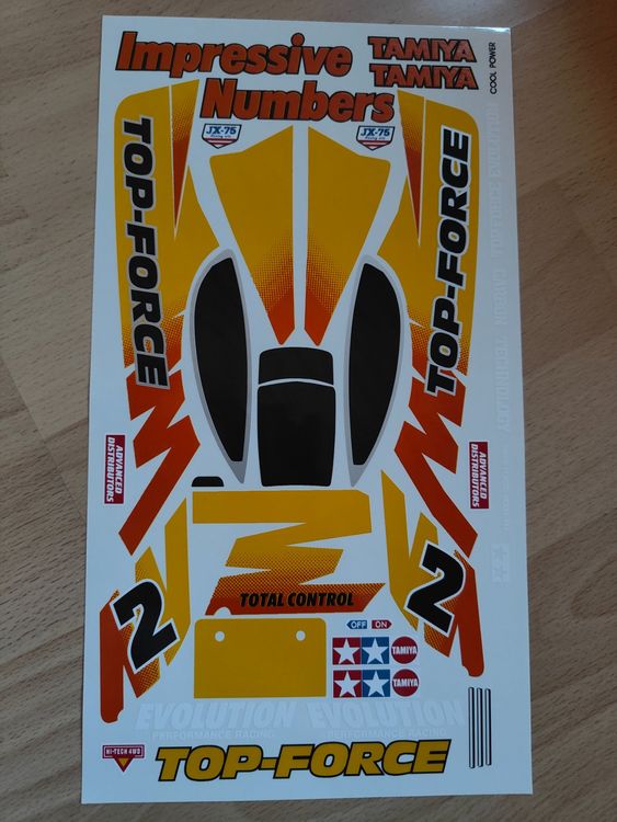 Tamiya Top Force Decal von MCI (Neu und originalverpackt) in für CHF 10 ...
