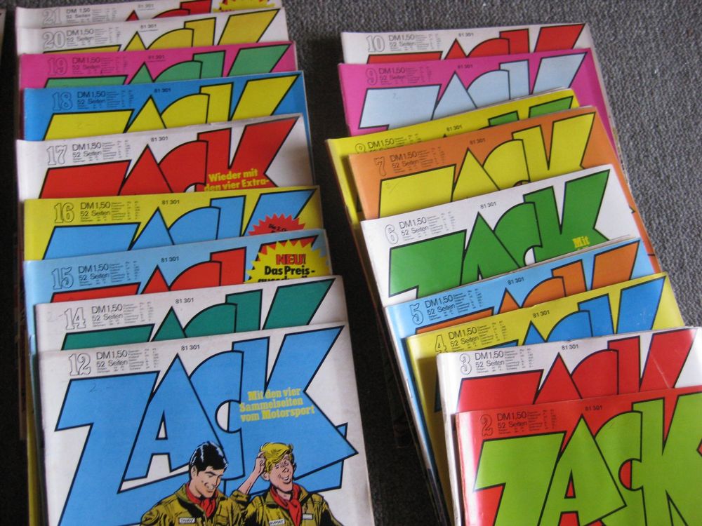 Zack Comics (Gebraucht) in heimberg für CHF 27 – mit Lieferung auf ...
