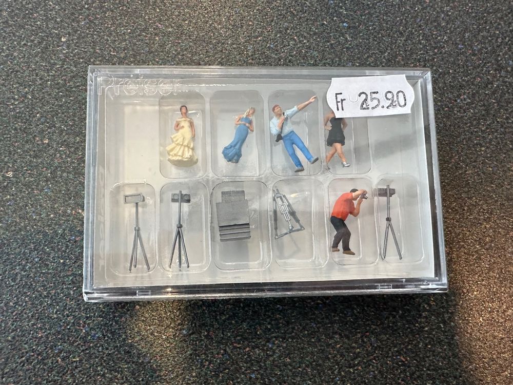 Preiser H0 Figure 10789 Shooting Photo fotografo (Neu (gemäss ...