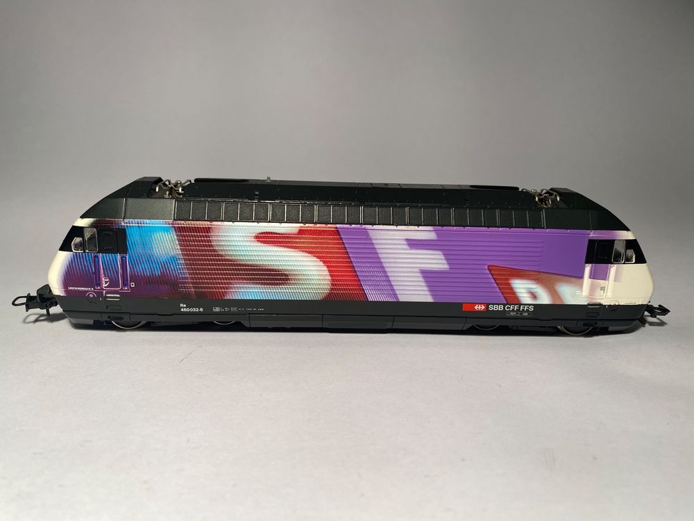 ROCO E-Lok SBB RE460 SF DRS, DC Digital, 9703 (Gebraucht) in Buchrain für CHF 155 – mit ...