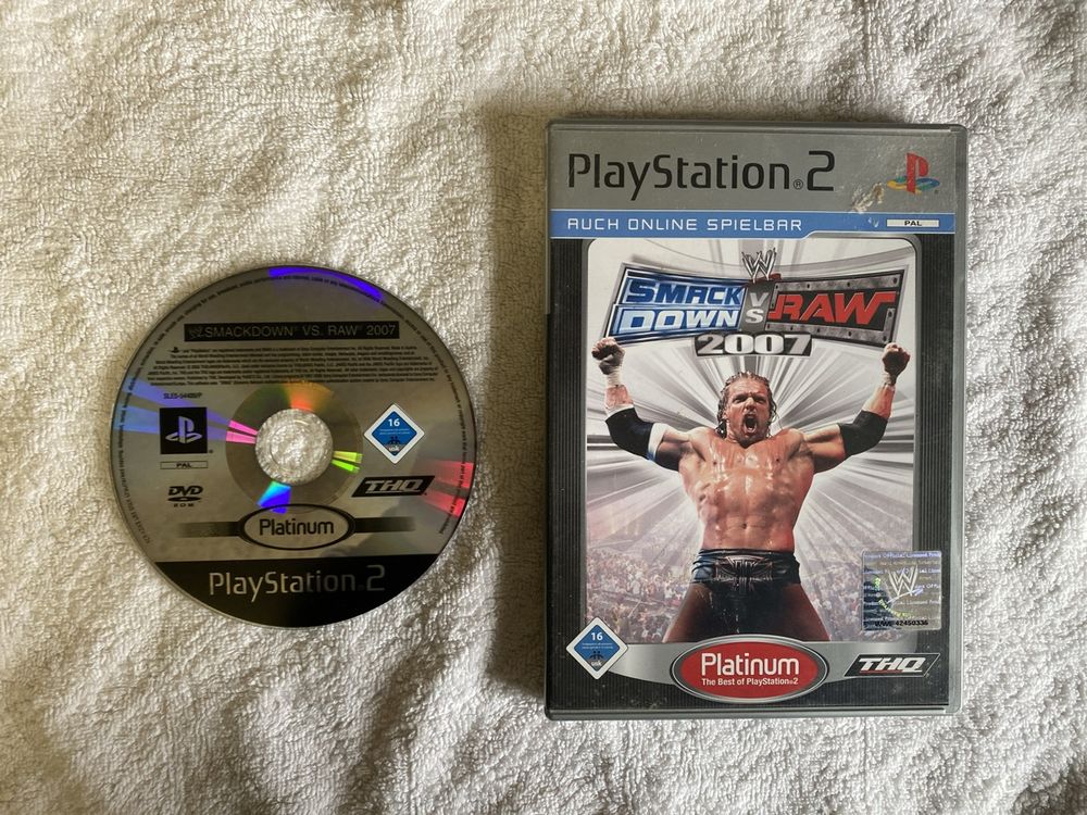 WWE Smackdown vs. RAW 2007 PS2 (Gebraucht) in Reichenbach i. K. für CHF ...