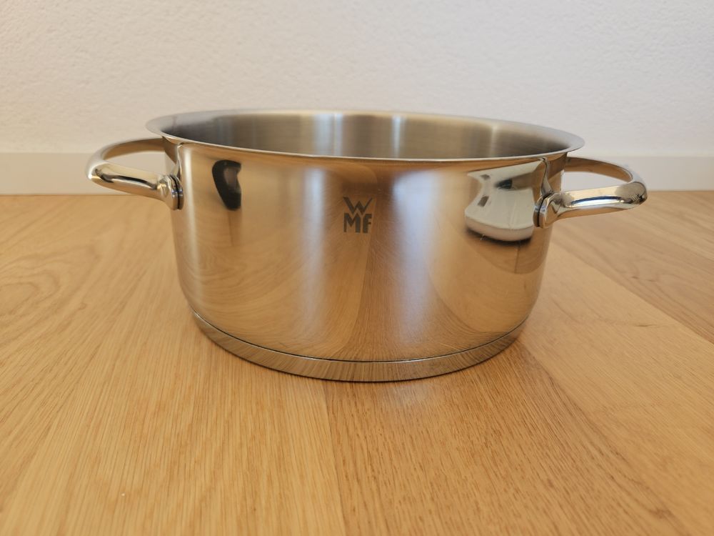 WMF Topf Edelstahl Induktion, wenig gebraucht (Gebraucht) in Ballwil ...
