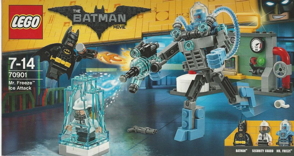 LEGO SUPER HEROES BATMAN 70901 ATTACCO CONGELANTE DI FREEZE (Neu und ...