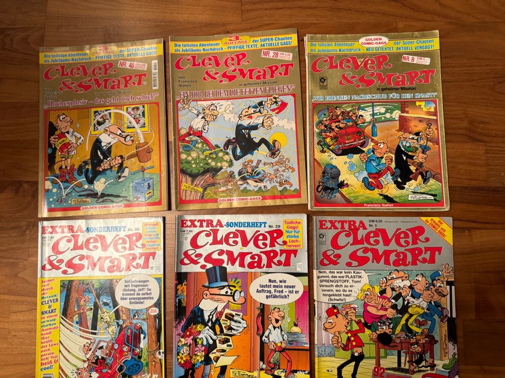 19 Clever & Smart Comic Hefte (Gebraucht) in für CHF 39 – mit Lieferung ...