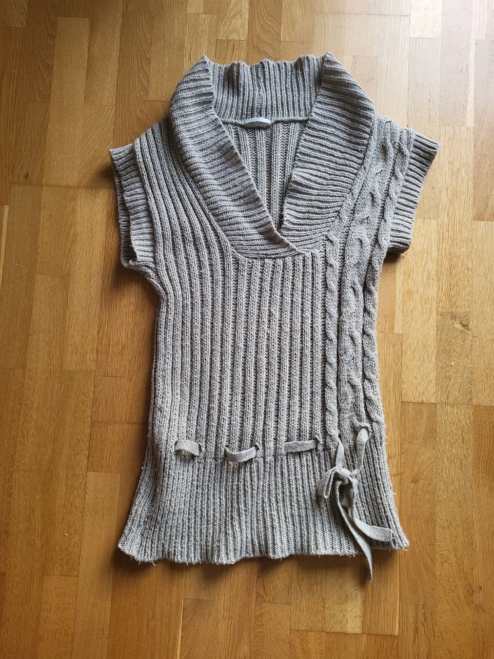 warmes kuschelig graue Gilet Pull Promod mit Mohair (D'occasion) à ...