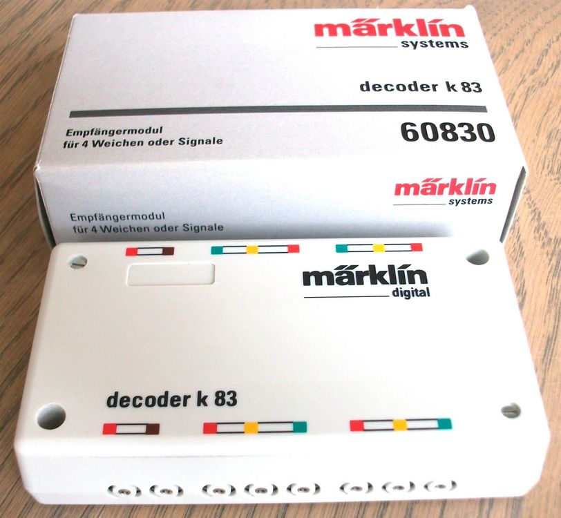 Märklin Decoder k 83, 60830, neuwertig & OVP (Gebraucht) in St. Moritz ...