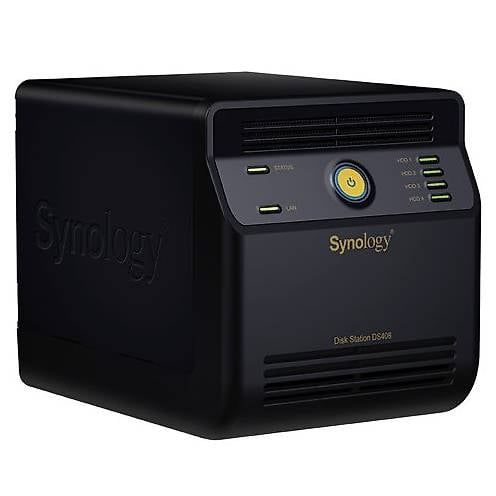 Synology Disk Station DS408 mit allen original Kabeln (Gebraucht) in ...
