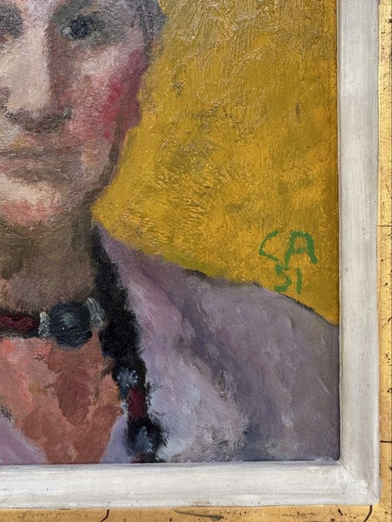 CUNO AMIET (CH) – Bildnis Anna Amiet (Gebraucht) in Solothurn für CHF ...