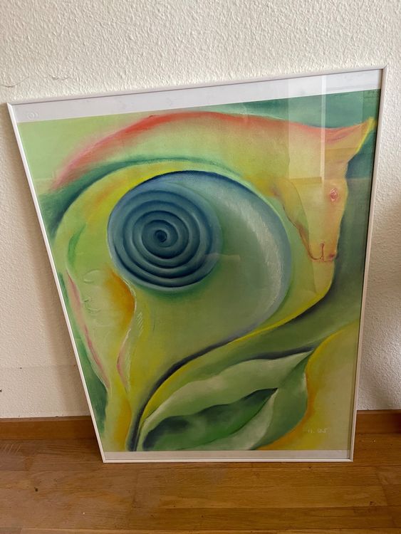 Sehr schöne Bild mit Signatur Nr (60) | Kaufen auf Ricardo