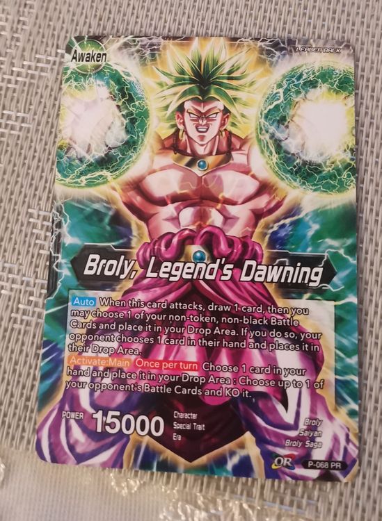 Carte Dragon Ball Super Broly (Neu und originalverpackt) in Luzern für ...