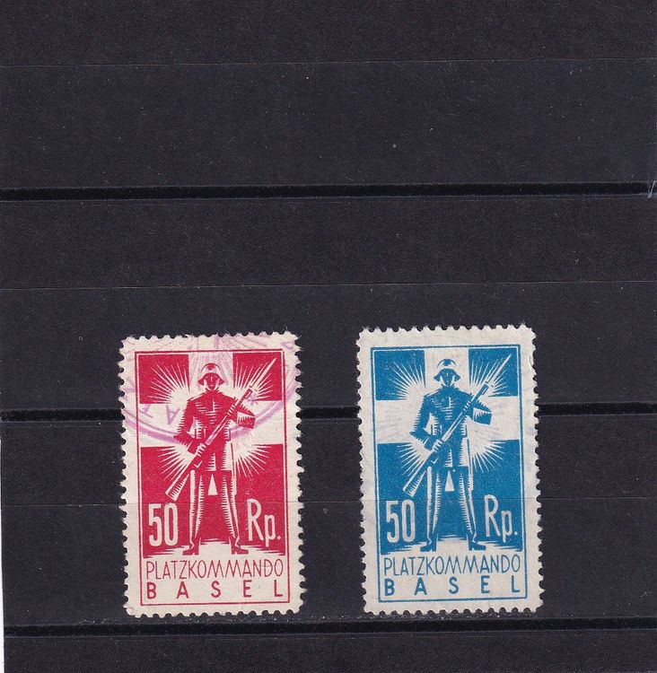 Platzkommando Basel Heerespolizei: Nr. 63 + 64 (Neu (gemäss Beschreibung)) in Birsfelden für CHF ...