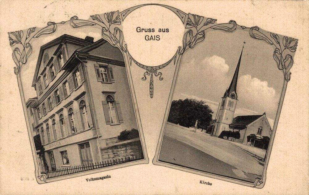 Karte Gruss aus Gais 1913 Volksmagazin (Gebraucht) in Fribourg für CHF 33 – mit Lieferung auf ...