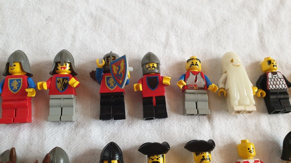 30 LEGO Ritter Piraten Ritterfiguren Castle System 80er 90er (Gebraucht ...