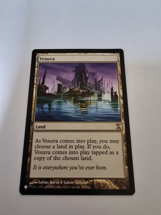 MTG Karte Vesuva (Neu (gemäss Beschreibung)) in Rüti für CHF 11 – mit ...
