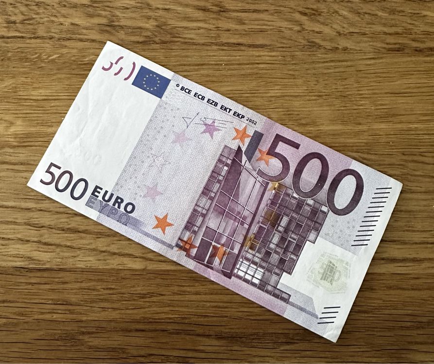 500 EURO-Banknote (Neu (gemäss Beschreibung)) in Toffen für CHF 550 ...