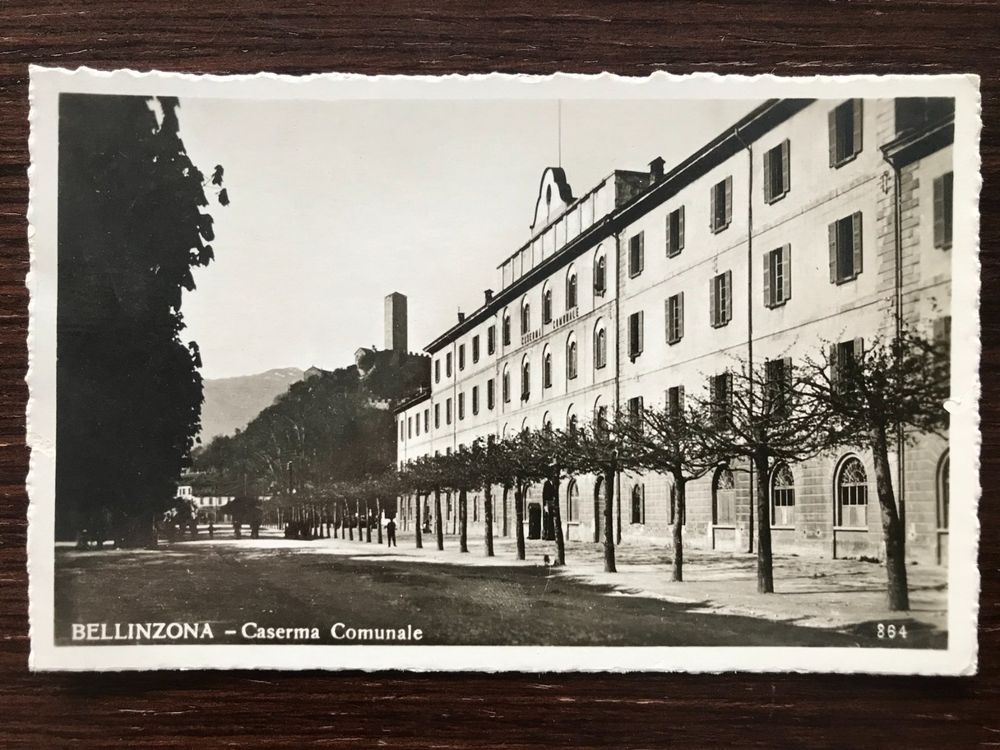 BELLINZONA Caserma Comunale, animata, Posta Militare | Kaufen auf Ricardo
