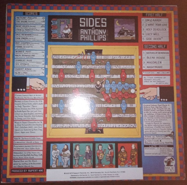 Anthony Phillips - Sides GENESIS (Gebraucht) in Einsiedeln für CHF 15.9 ...