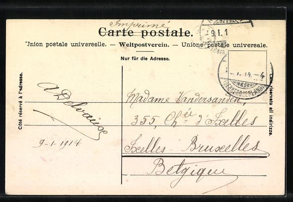 Adelboden, Hotel Adler im Winter, mit Wi (Gebraucht) in Berlin für CHF ...