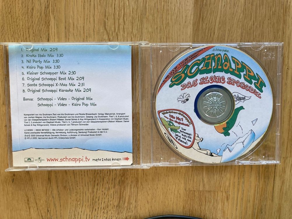 CD Kinder Schnappi-das kleine Krokodil (ab 2 Jahren) (Gebraucht) in ...