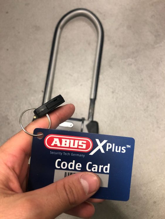 Abus D-Lock Extrem Sicheres Granit-X Plus Schloss | Kaufen auf Ricardo