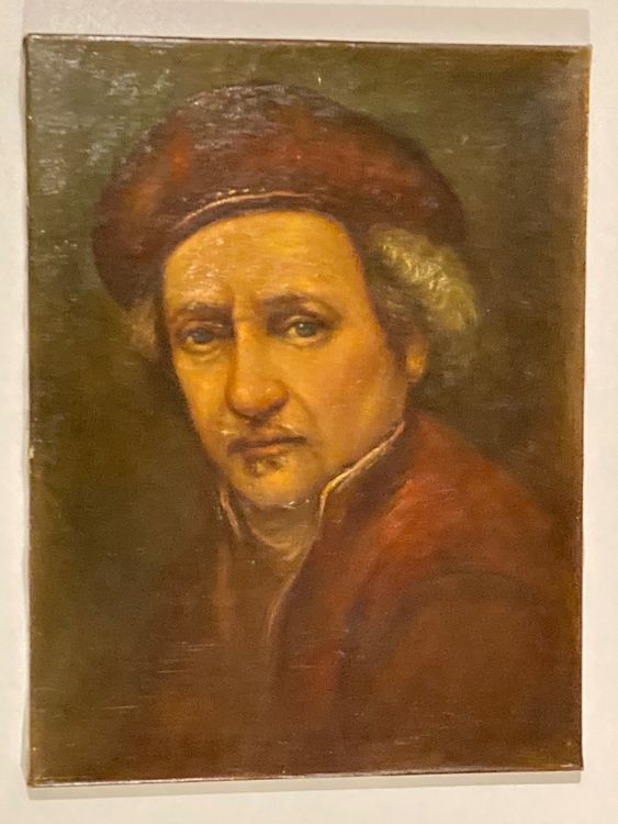 Frans Schoorman (1929-1982) Gemälde signiert Portrait Bi: 12 (Gebraucht ...