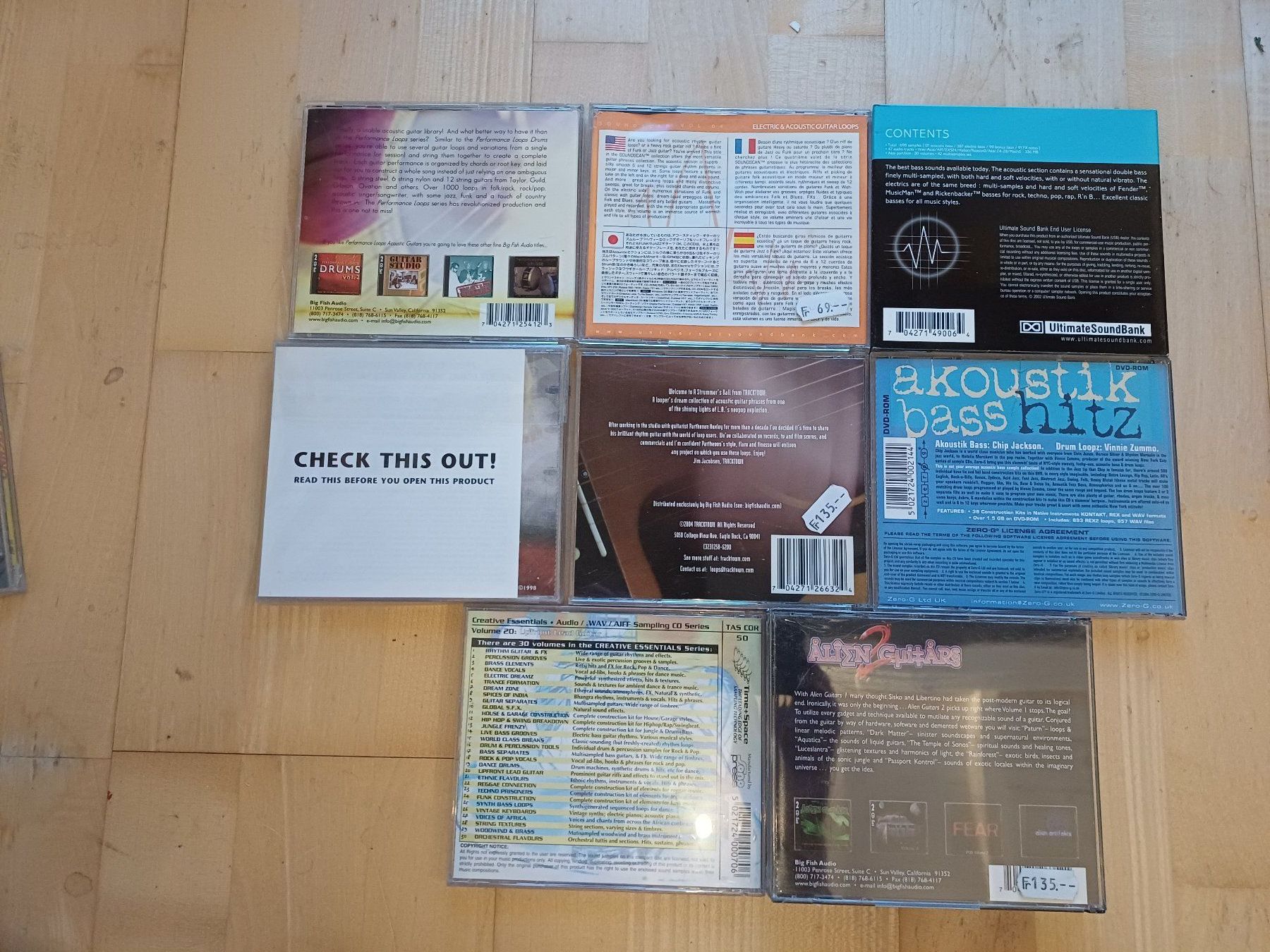 DVDS et CDs de samples pour la production musicale (Neuf (Voir ...