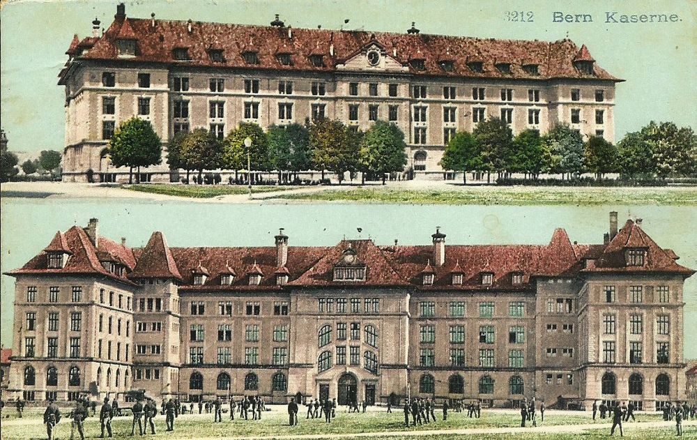 AK BERN KASERNE 1912 MILITÄR 2 BILDER (Gebraucht) in Aarau für CHF 3 – mit Lieferung auf Ricardo ...