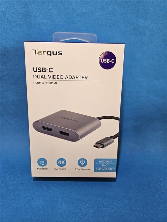 %%SALE%% Targus USB-C Dual Video Adapter (2x HDMI, 4K @30Hz) | Kaufen ...