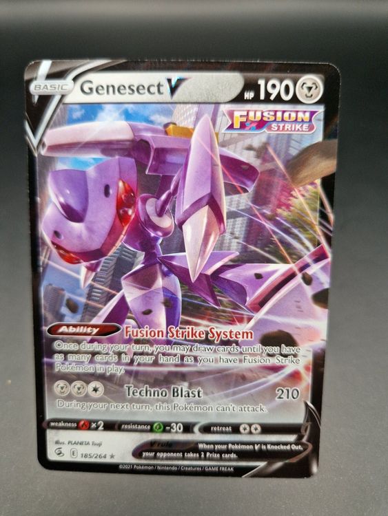 Genesect V FST Eng 185/264 (Neu (gemäss Beschreibung)) in Rüti ZH für ...