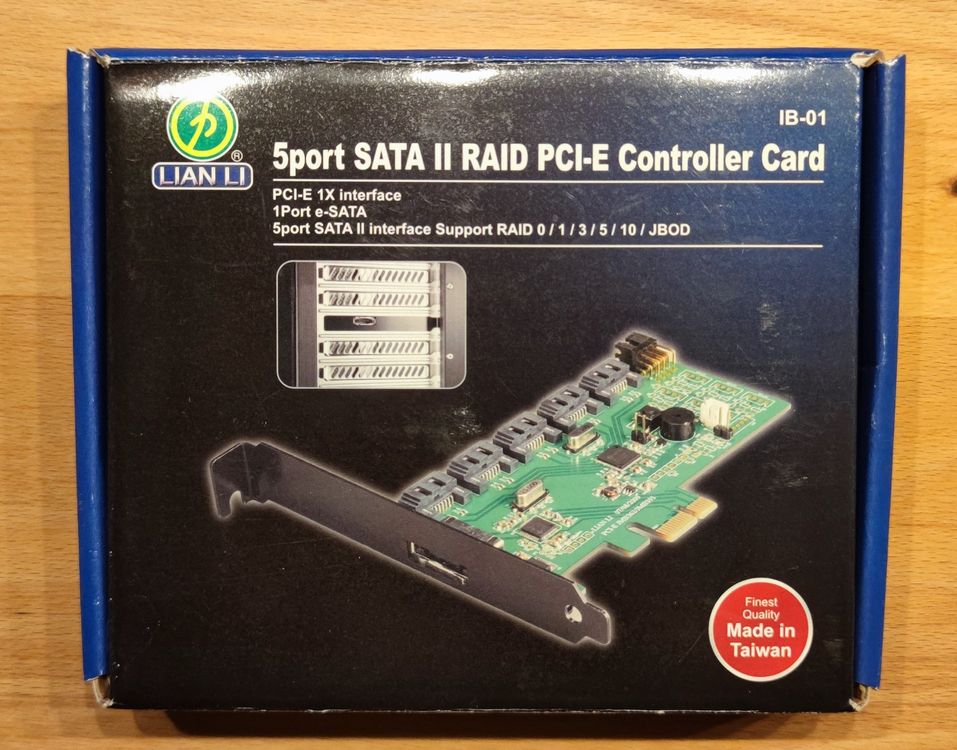 LIAN LI 5port SATA II RAID PCI-E Controller (Gebraucht) in Suhr für CHF ...