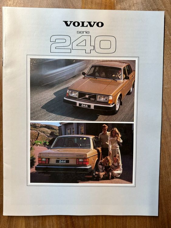 Prospekt Volvo Serie 240 | Kaufen auf Ricardo