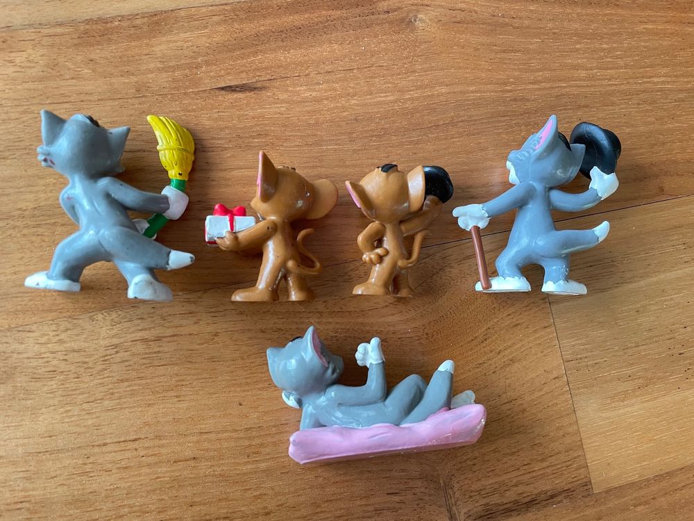5x Tom & Jerry Comic Figur 1986/2000 MGM Turner Bully (Gebraucht) in ...