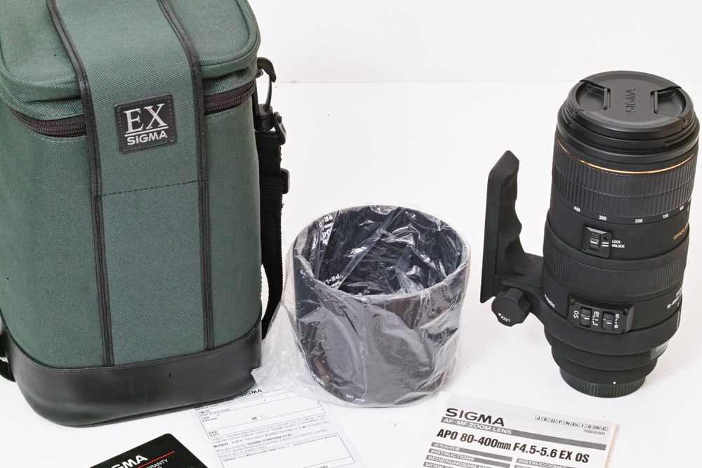 Sigma EX DG OS 1:4,5-5,6 80-400 mit Sigma SA-Mount | Kaufen auf Ricardo