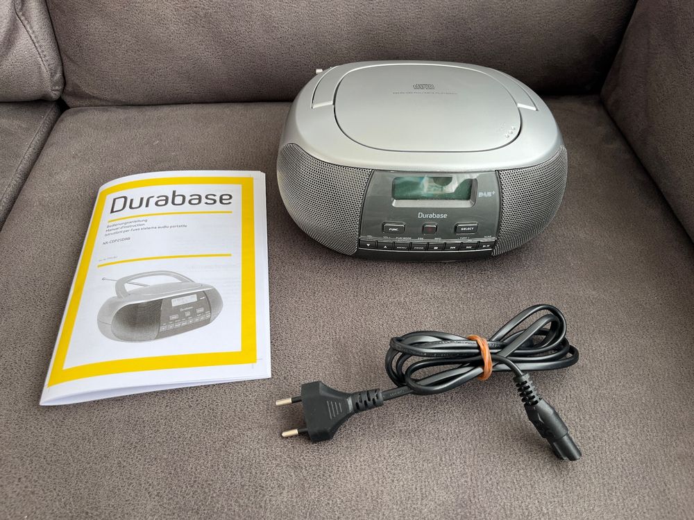 Durabase DAB Radio & CD Player NX-CDP21DAB (Gebraucht) in Altendorf für ...
