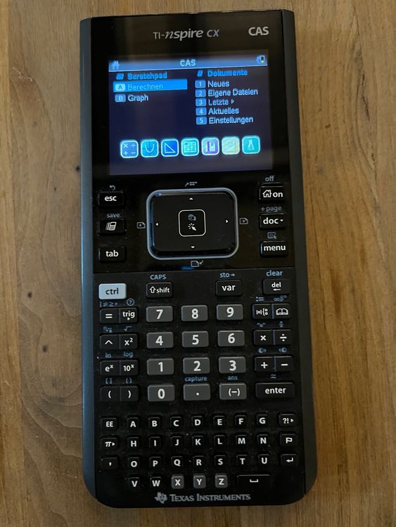Texas Instruments TI-nspire CX CAS Taschenrechner | Kaufen auf Ricardo
