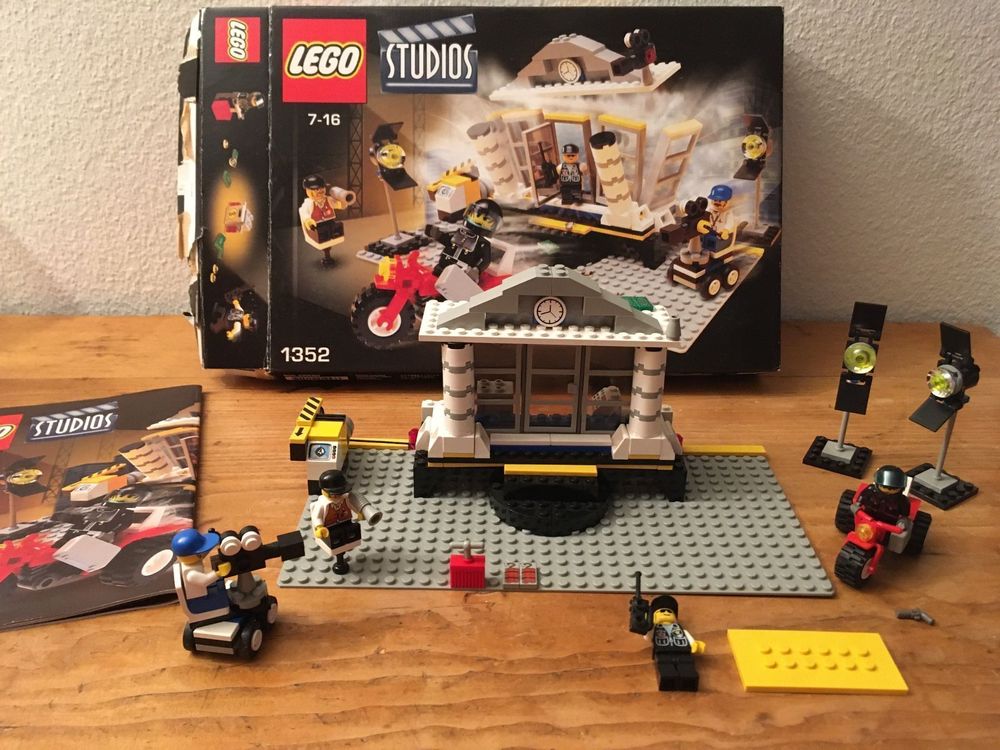 Lego Set 1352 Studios, Explosion Studio m OVP Anleitung, kpl (Gebraucht ...
