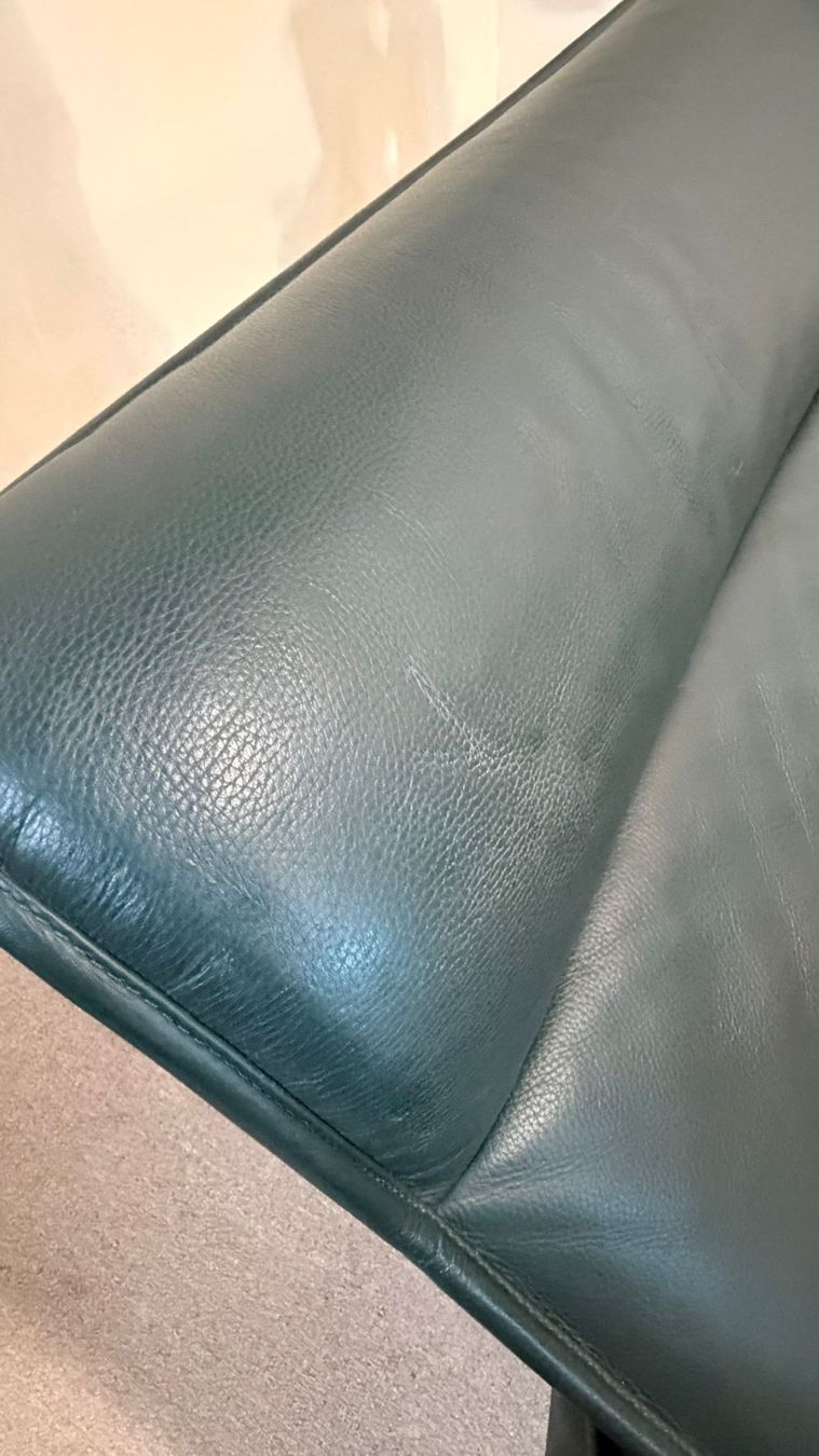 De Sede DS 450 Twist Leder Sofa designt von Thomas Althaus (D'occasion ...