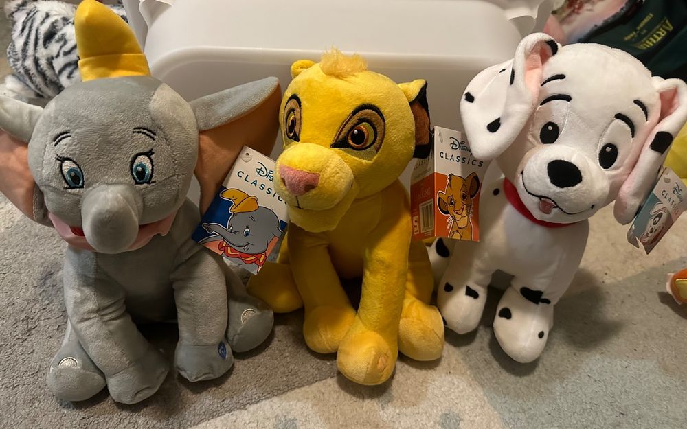 Simba & Dumbo mit Geräusch/ 101 Dalmatiner | Kaufen auf Ricardo