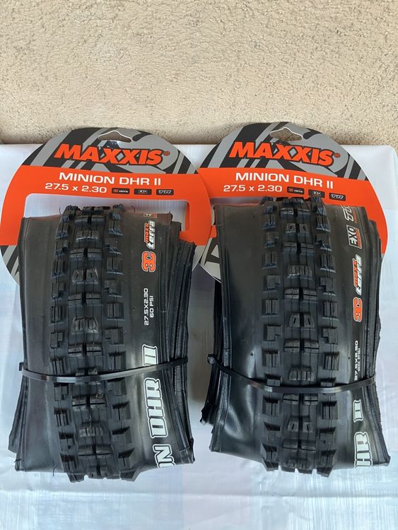 Maxxis Minion DHR II 27.5x2.30 MTB Reifen, Neu! (2 Stk) (Neu und originalverpackt) in Trimbach ...