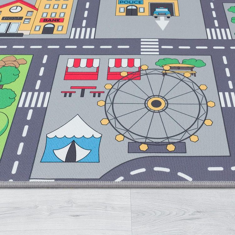 -50% 🔥🔥‼️ Kinderteppich Spielteppich Strasse neu (Neu und ...