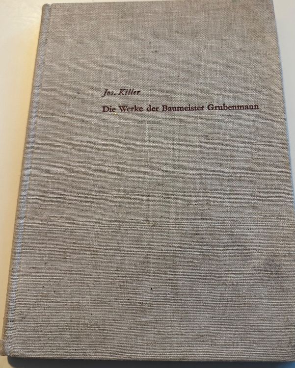 Die Werke der Baumeister Grubenmann - Jos. Killer | Kaufen auf Ricardo