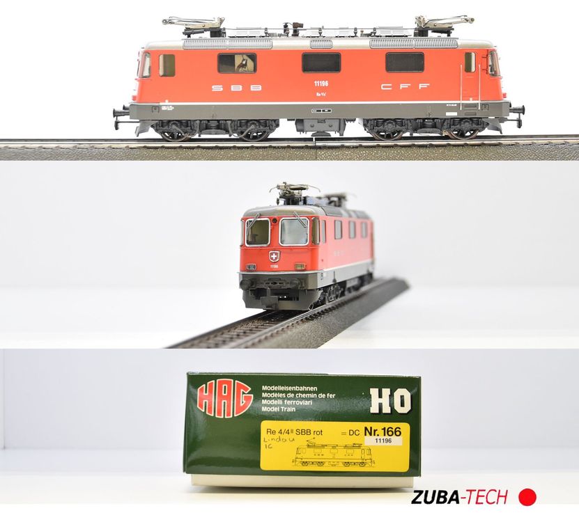 HAG 166 E-Lok Re 4/4 II SBB H0 GS Analog mit OVP | Kaufen auf Ricardo