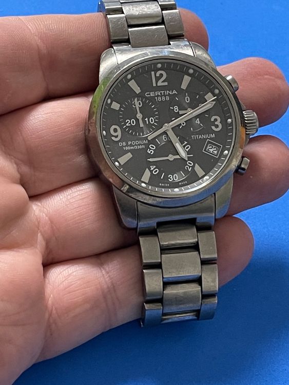 CERTINA DS PODIUM TITANIUM CHRONOGRAPH | Kaufen auf Ricardo