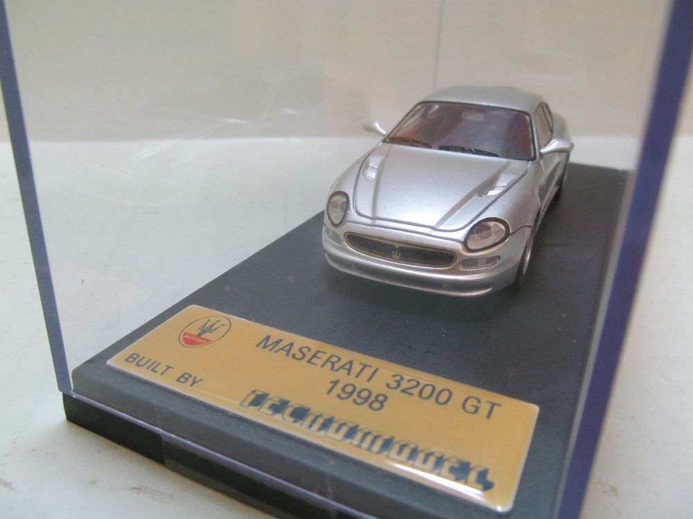 MASSERATI 3200 GT 1998 1:43 SILBER TECNOMODEL ITALY (Neu und ...