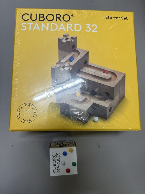Cuboro Kugelbahn Standart 32 inkl. 15 extra Kugeln NEU (Neu und originalverpackt) in ...