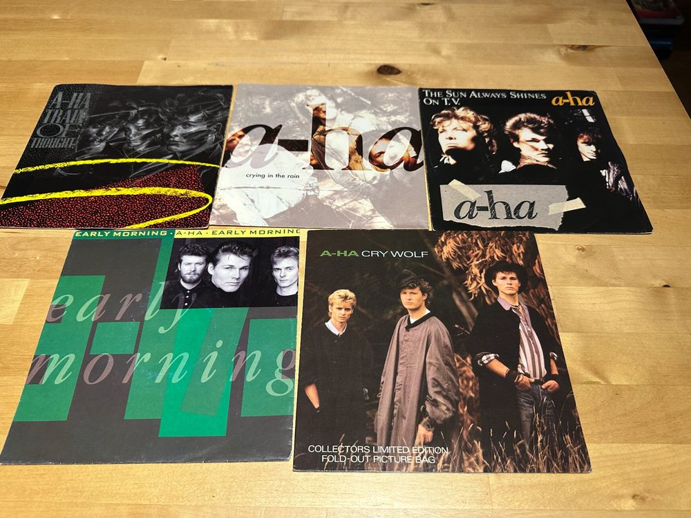 AHA A-HA tolle Singles 80's 7" Top Special Limited Edition (Gebraucht ...