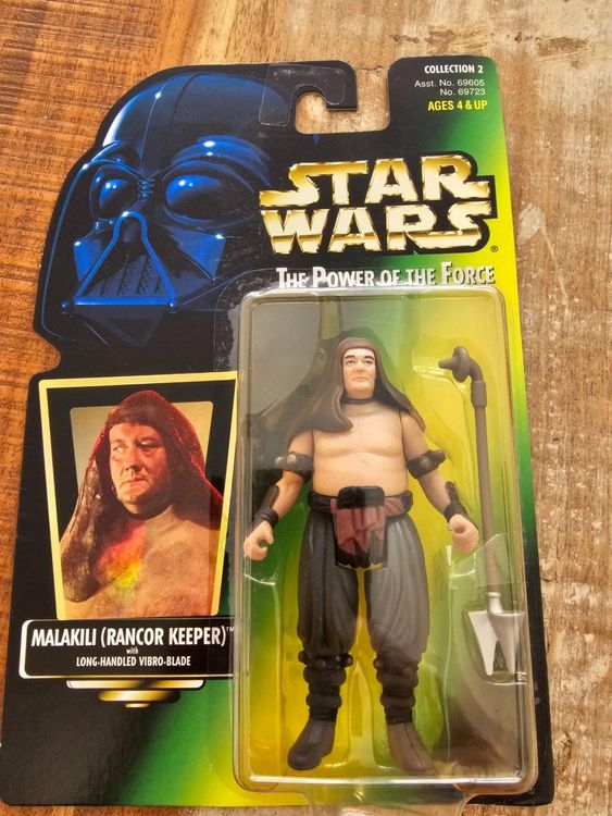 STAR WARS - MALAKILI (Rancor Keeper) von 1997 (Neu und originalverpackt ...