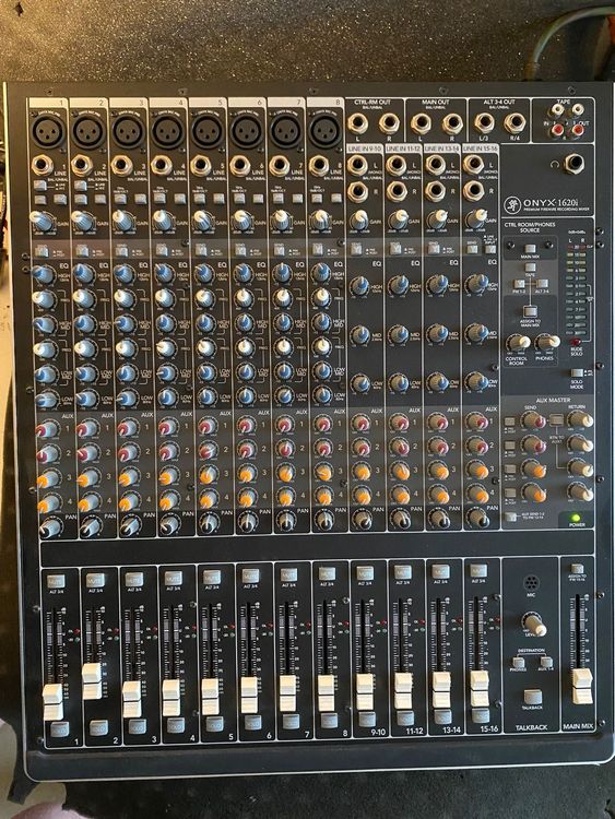 Mackie ONYX 1620i 16 Channel Mixer (FireWire Interface) | Kaufen auf ...